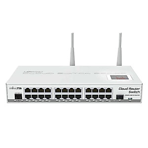 MikroTik CRS125-24G-1S-2HnD-IN Switch 2.4GHz with 24x Gbit Ports 1x SFP Port 2X 4dBi Built in Antennas