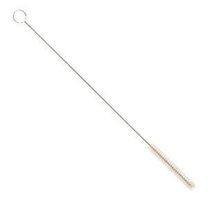 Redecker Straw Cleaning Brush, Dishwasher Safe and Reusable, 8-1/4-Inches Long