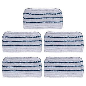 Pssopp 5PCS Floor Mop Refill Replacement Pads Professional Cloth Replacement Washable Microfiber Mop Refill for FSM1610/1630