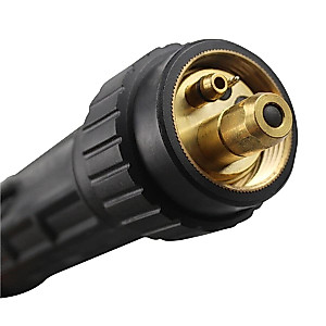 PreAsion 200Amp Euro Aluminum Spool Gun MIG Aluminum Welding Torch Fit Euro Connection MIG Welder Welding Machine with 9.8ft Cable DC24V for Professional Welder