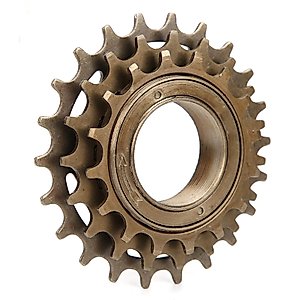 Dilwe Freewheel, 3 Speed 16/19/22T Freewheel with Upgrade Metals Compatible with Mountain Road Bike