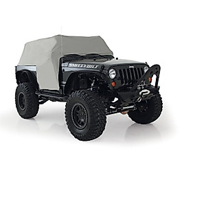 Smittybilt Water-Resistant Cab Cover with Door Flaps (Gray) - 1061