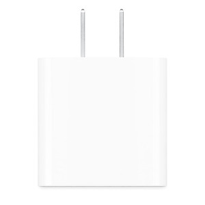 Apple 20W USB-C Power Adapter - iPhone Charger with Fast Charging Capability, Type C Wall Charger