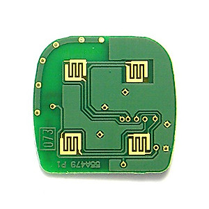 OEM Electronic 2-Button Key Fob Remote Compatible with Chevrolet GMC (FCC ID: ABO1502T, P/N: 16245100-29, 16245102)