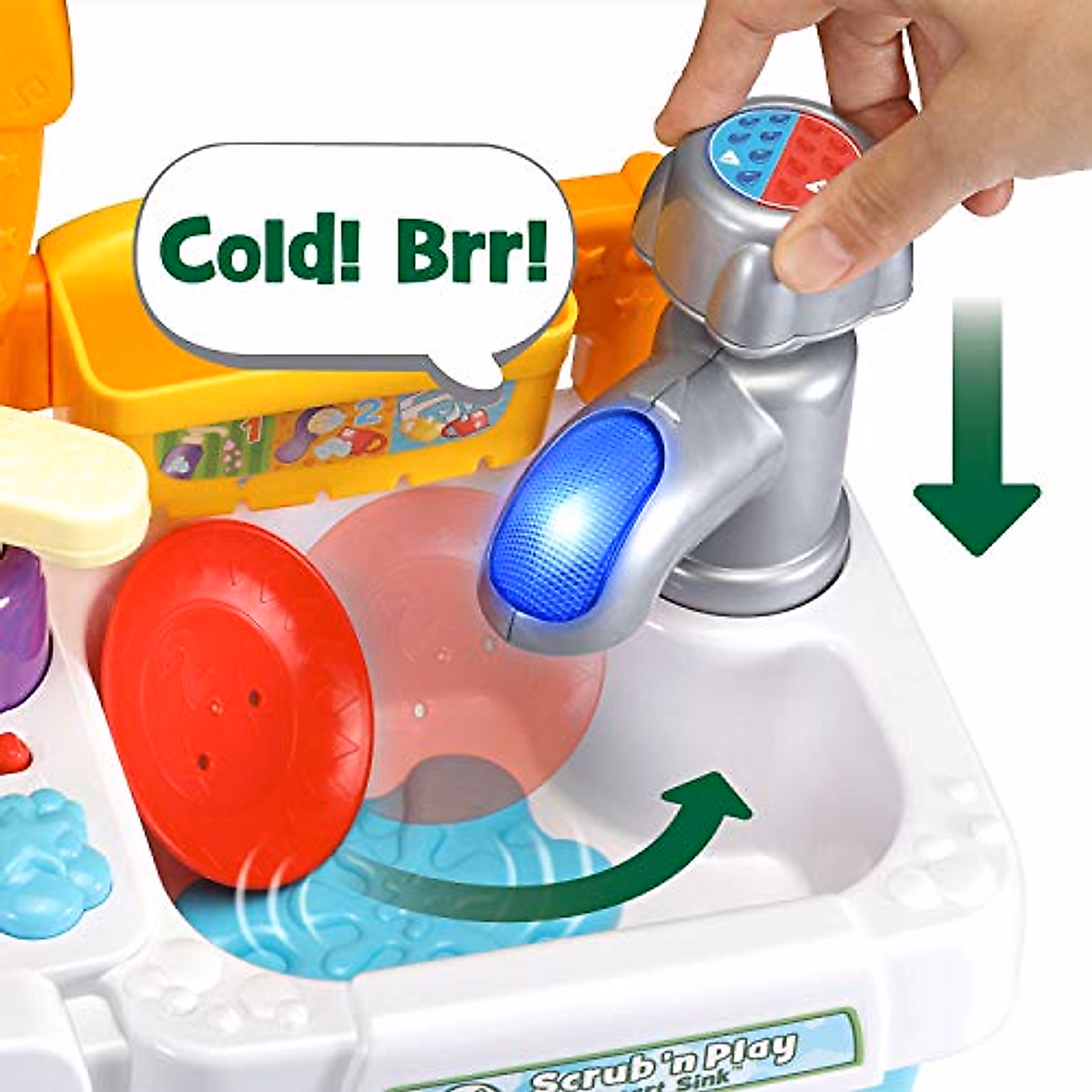 LeapFrog Scrub 'n Play Smart Sink, Multicolor