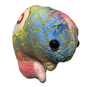 GIANTmicrobes Autism Plush, Autism Teacher Gifts, Autism Mom Gifts, Autism Awareness Gifts, Autism Pillow, Autism Decor, Autism Gifts for Therapist, Autism Brain Stuffed Animal, Neurodiversity Gifts