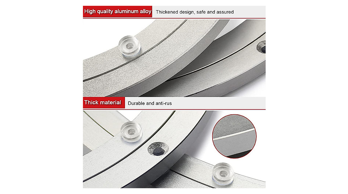 Heavy Duty Aluminium Alloy Rotating Bearing Plate