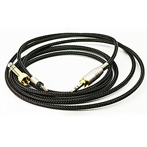 NewFantasia Replacement Audio Upgrade Cable for Sennheiser HD4.40, HD 4.40 BT, HD4.50, HD 4.50 BTNC, HD4.30i, HD4.30G Headphones 1.2meters/4feet