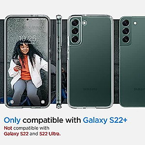 Spigen Ultra Hybrid Designed for Galaxy S22 Plus Case (2022) - Crystal Clear