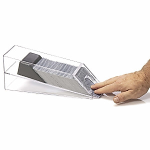 Brybelly Blackjack Shoe Collection|Clear Casino Grade Acrylic for Standard Size Poker Deck| Shoe & Discard Tray - 6 Deck Size