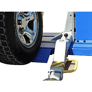 Ideal 6000 lb Capacity Mobile Single Column Lift