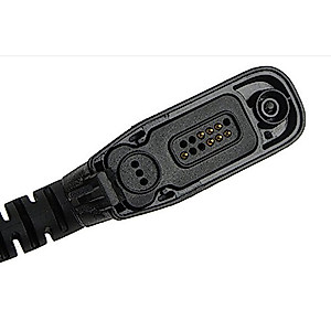 Lapel Shoulder Mic Heavy Speake Mic Compatible with Motorola Radio APX1000 APX6000 XPR6100 XPR6350 XPR6550 XPR7550 XPR7550e XPR 6000 XPR6500 XPR6550 XPR 7000 XiR P8260 XiR P8268 Two Way Radio