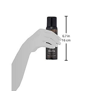 Keratherapy Keratin Infused Perfect Match Gray Root Concealer Spray, Dark Brown, 3 oz, 118 ml - Root Cover Up Spray to Hide Gray Roots - Keratin Therapy Hair Darkening & Temporary Scalp Concealer