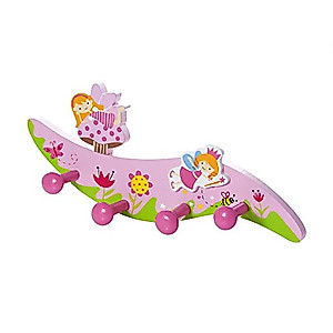 Kids Fairy Themed Home Decor Coat Hooks Wall Hook for Girls Bedroom or Nursery