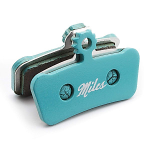 Miles Racing Brake Pads for Disc Brakes, Blue, Road, MTB, E-MTB, E-Road, E-Bike, Touring Cycle, Semi-Metallic - XC, Enduro, Trail | Sintered - Freeride, Downhill, Wet | Organic - XC, Commuter