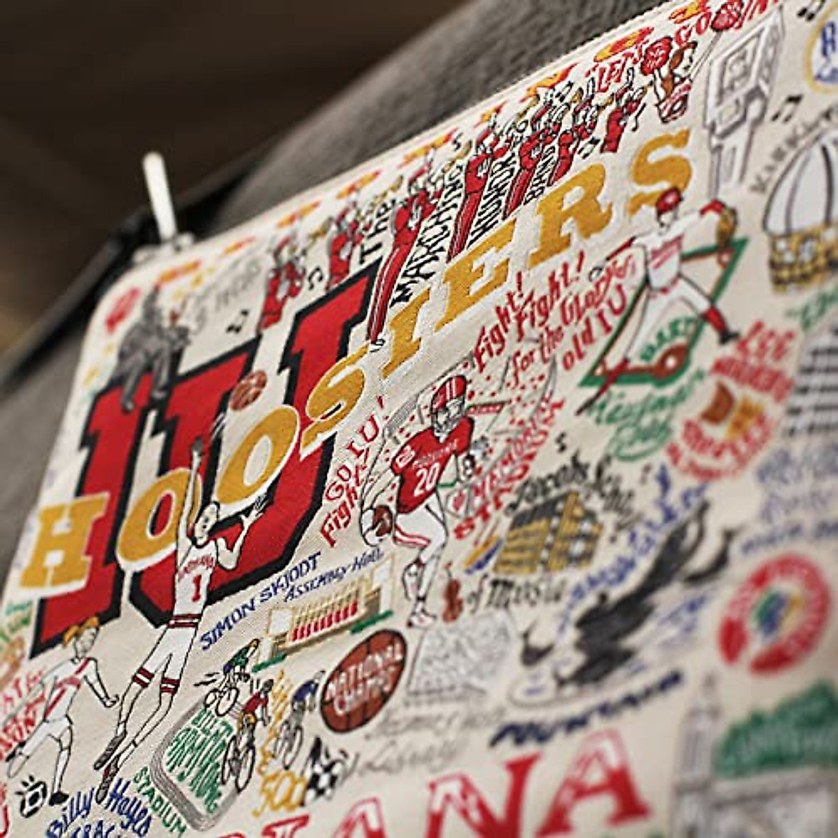 catstudio Indiana University Collegiate Zipper Pouch Purse | Holds Your Phone, Coins, Pencils, Makeup, Dog Treats, & Tech Tools