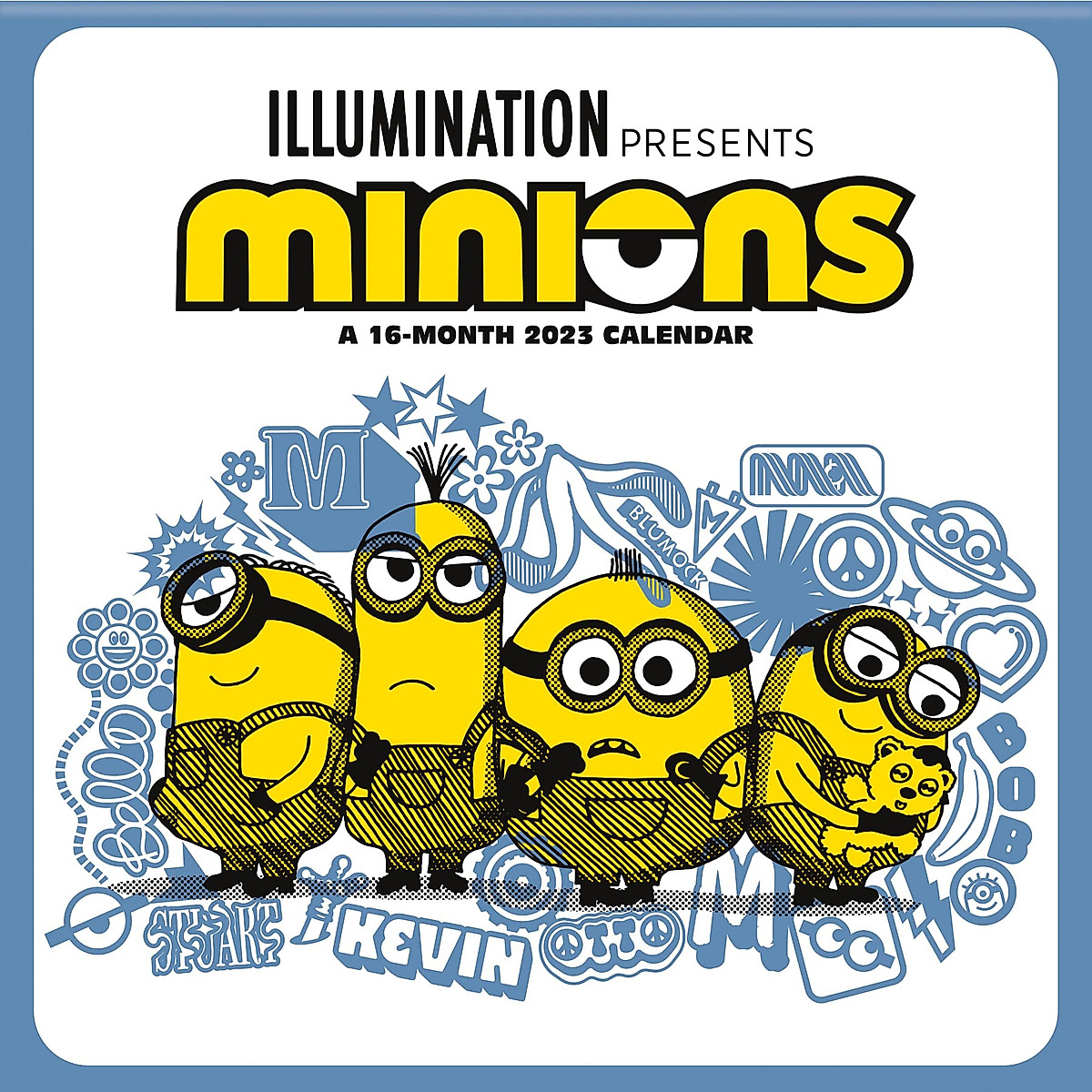 2023 Minions: The Rise of Gru Wall Calendar