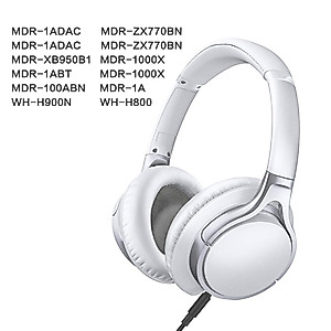 Replacement Black Audio Cable Cord Compatible with Sony MDR-10R MDR-100ABN MDR-1A MDR-1000X MDR-1ADAC WH-1000XM2 WH-1000xm3 WH-CH700N Headphones