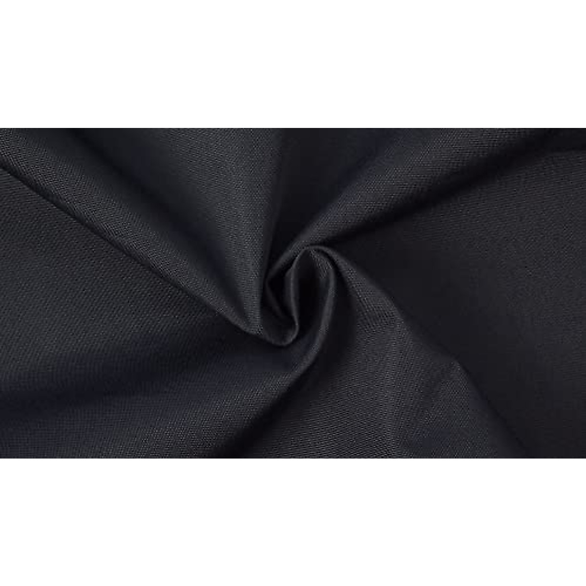 Leeymoo Outdoor Seat Cushion Covers, Water Repellent Patio Cushion Replacement Covers-Only Covers (18"x18"x2" 2 Pack Black)