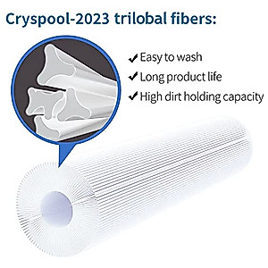 Cryspool Pool Filter Compatible with SwimClear C200S, CX200XRE, PA200S, Unicel C-9442, 200 sq.ft, 1 Pack