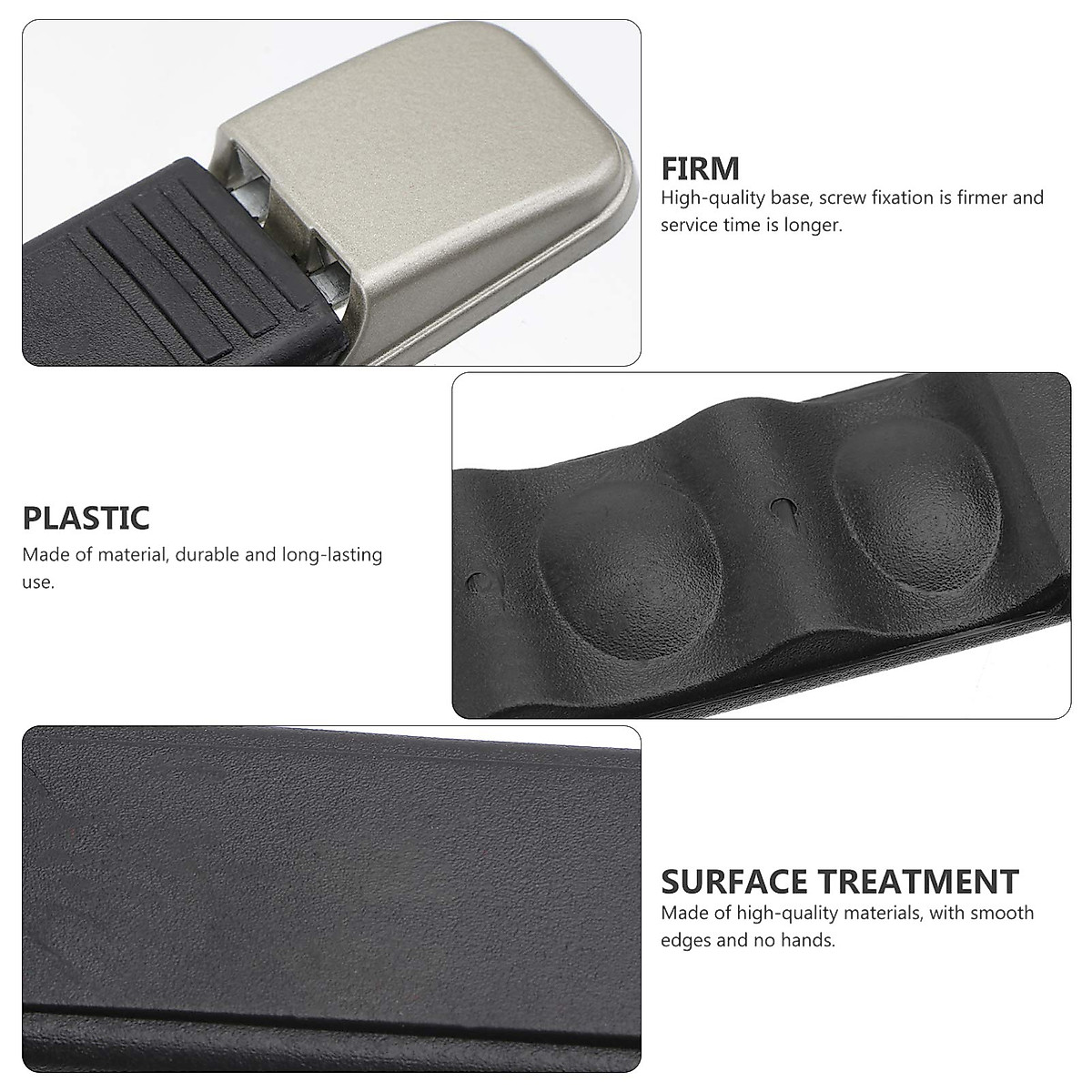 YARDWE 1pc Black Handbags Black Dressers Vanity Table Pull Flexible Handles Cupboard Door Handles Black Knobs Dresser Knobs Replacement Kayaking Accessories Wardrobe Telescopic