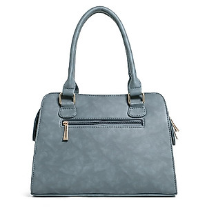 WOMEN MARKS, Women's Pu Leather Handbag, with Multiple Internal Pockets in Pretty Look, Top Handle Satchel Bag
