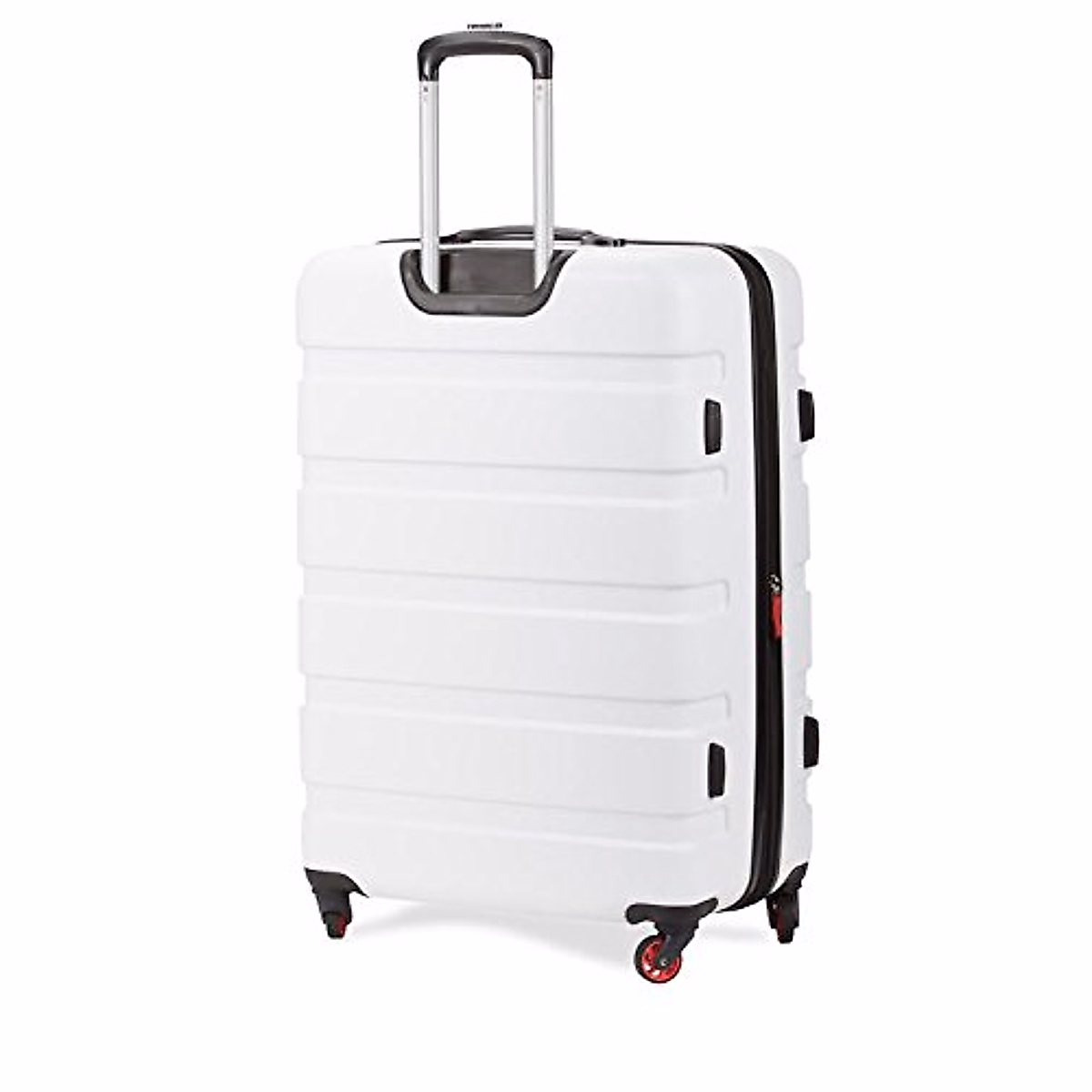SwissGear 7366 Hardside Expandable Luggage with Spinner Wheels, White, 3-Piece Set (19/23/27)