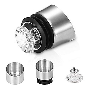 Cooko Wine Decanter, Built-in Bubbler Wine Pourer, Hand-blown Crystal Glass, Wine Decanter With Aerator, Wine Gift, Wine Accessories (1500ML)