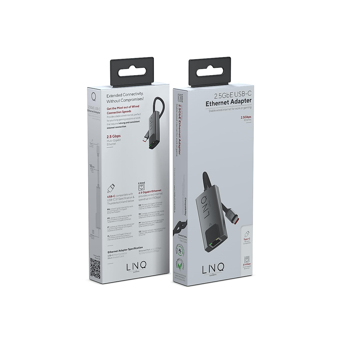 LINQ 2.5GBE USB-C ETHERNET ADAPTER