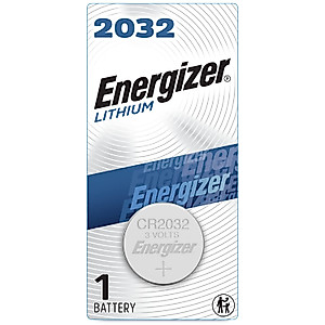 Energizer 2032 Batteries, 3V Lithium Coin Batteries (Pack of 1)