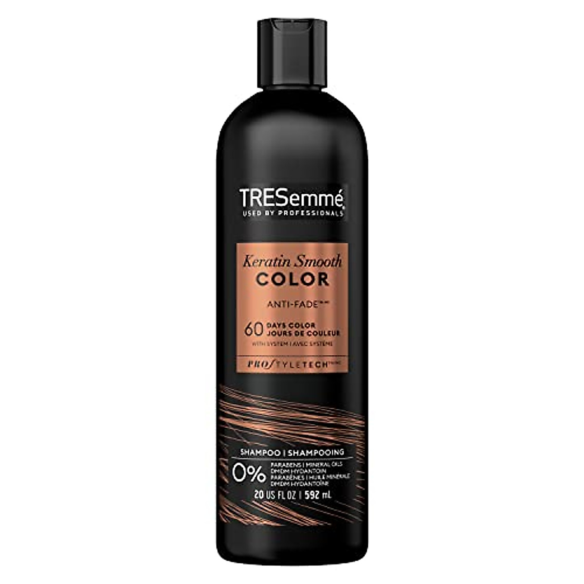 TRESemmé Keratin Smooth Color Sulfate-Free Shampoo for Color-Treated Hair Formulated With Pro Style Technology 20 oz