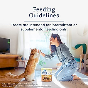 Blue Buffalo True Chews Natural Chewy Cat Treats, Duck 3 oz bag