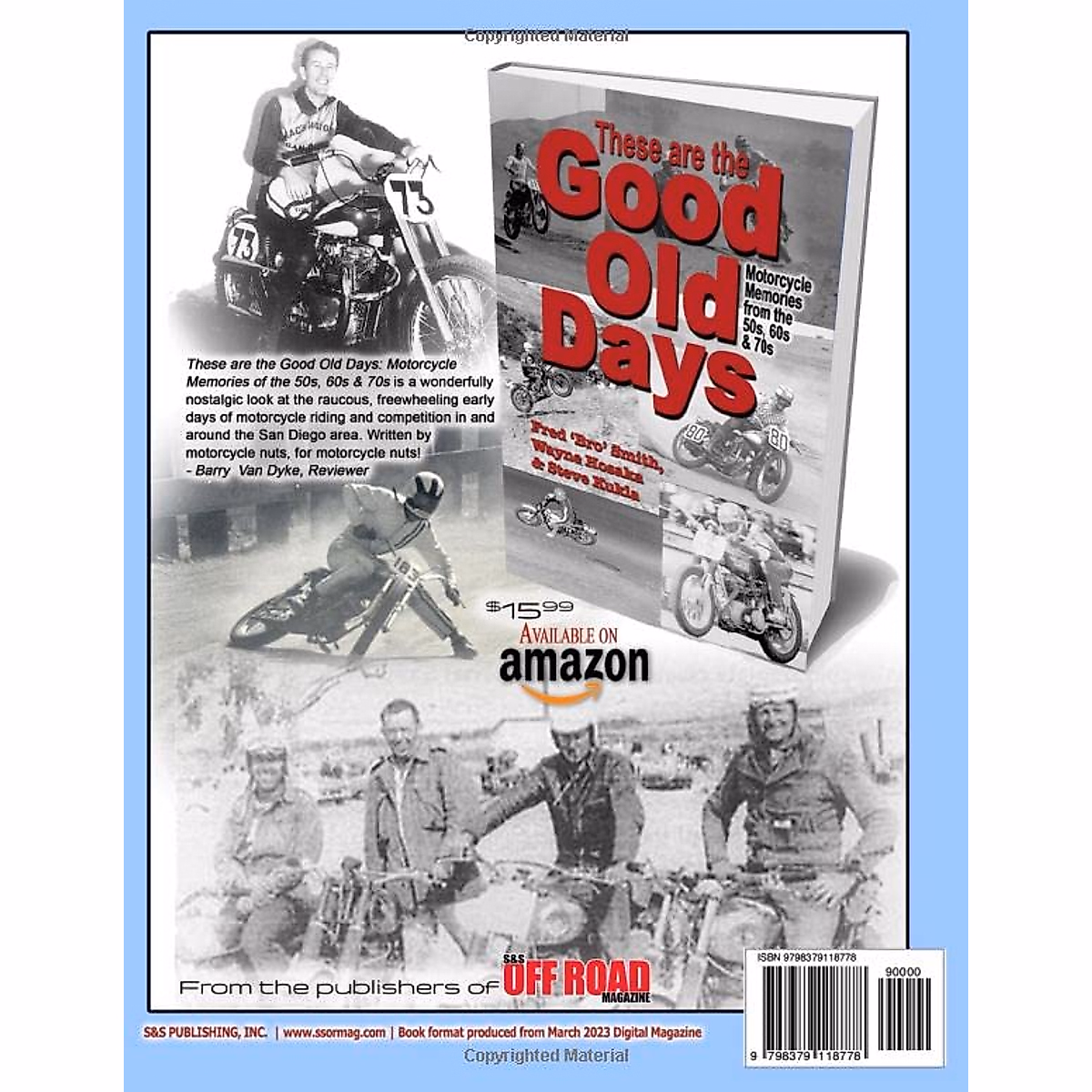 S&S Off Road Magazine March 2023 Book Version: Off road racing, dirt bikes, quads, UTVs, SXS, 4WDs, Trucks, desert racing and automotive fun (S&S Off Road Magazine Book Series)