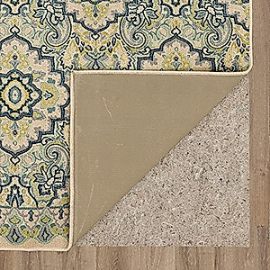 Mohawk Home Woodbridge Santa Ana Floral Printed Area Rug, 5'x8', Tan