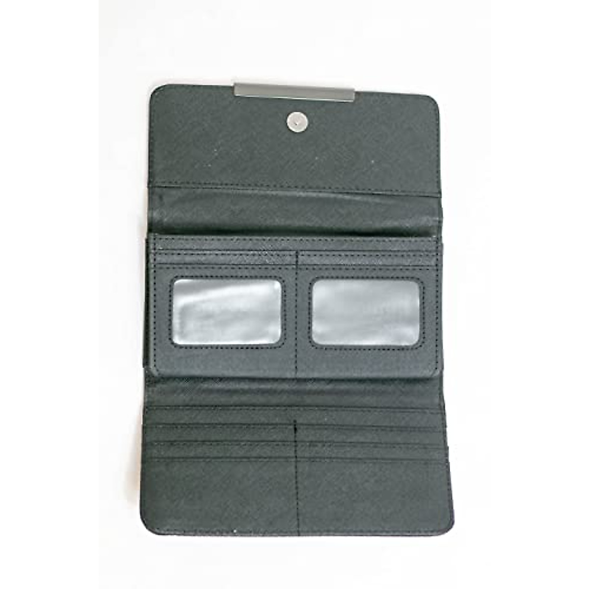 Cork Clutch Geometric Wallet Three Fold Minimalist Purse Slim Card Holder Eco Friendly Natural,Tan and Black