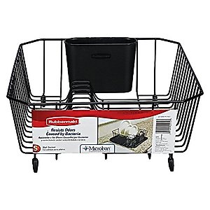 Rubbermaid FG6008ARBLA Sink Dish Drainer, 18 Inch