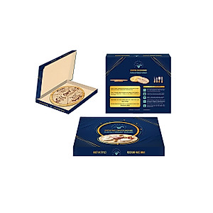 Lazy Susan Cheese Board with Cutlery Premium Bamboo Turntable Charcuterie Board - Unique Rotating Cheese Wine Pairing Platter Gift Set