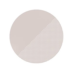 Toddlekind Splat Mat, Premium Quality 41-inch Multifunctional Mat for Babies/Toddlers, Non-Toxic, Spotted-Clay (Beige)