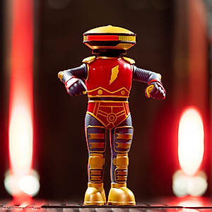 Super7 Mighty Morphin Power Rangers Alpha 5-3.75" Power Rangers Action Figure Classic TV Show Collectibles and Retro Toys