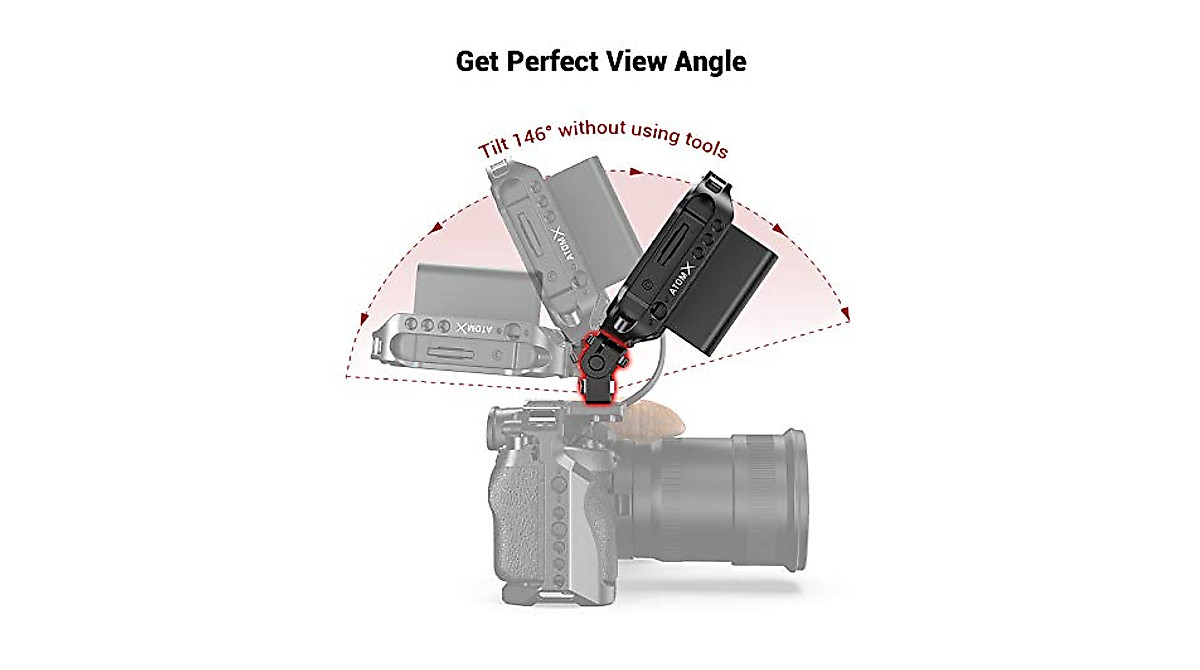 SMALLRIG Monitor Mount: ARRI Standard EVF Holder & Support