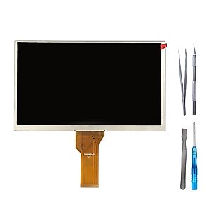 JayTong LCD Display for AT090TN12 V.3 9 inch 800×480 LCD Screen Module Replacement with Tools
