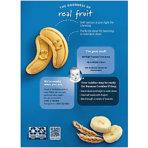 Gerber Graduates Banana Cookies 5 Oz,for Todder