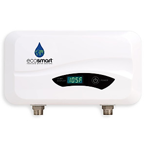 Ecosmart POU 3.5 Point of Use Electric Tankless Water Heater, 3.5KW@120-Volt, 6 x 11 x 3 Inch