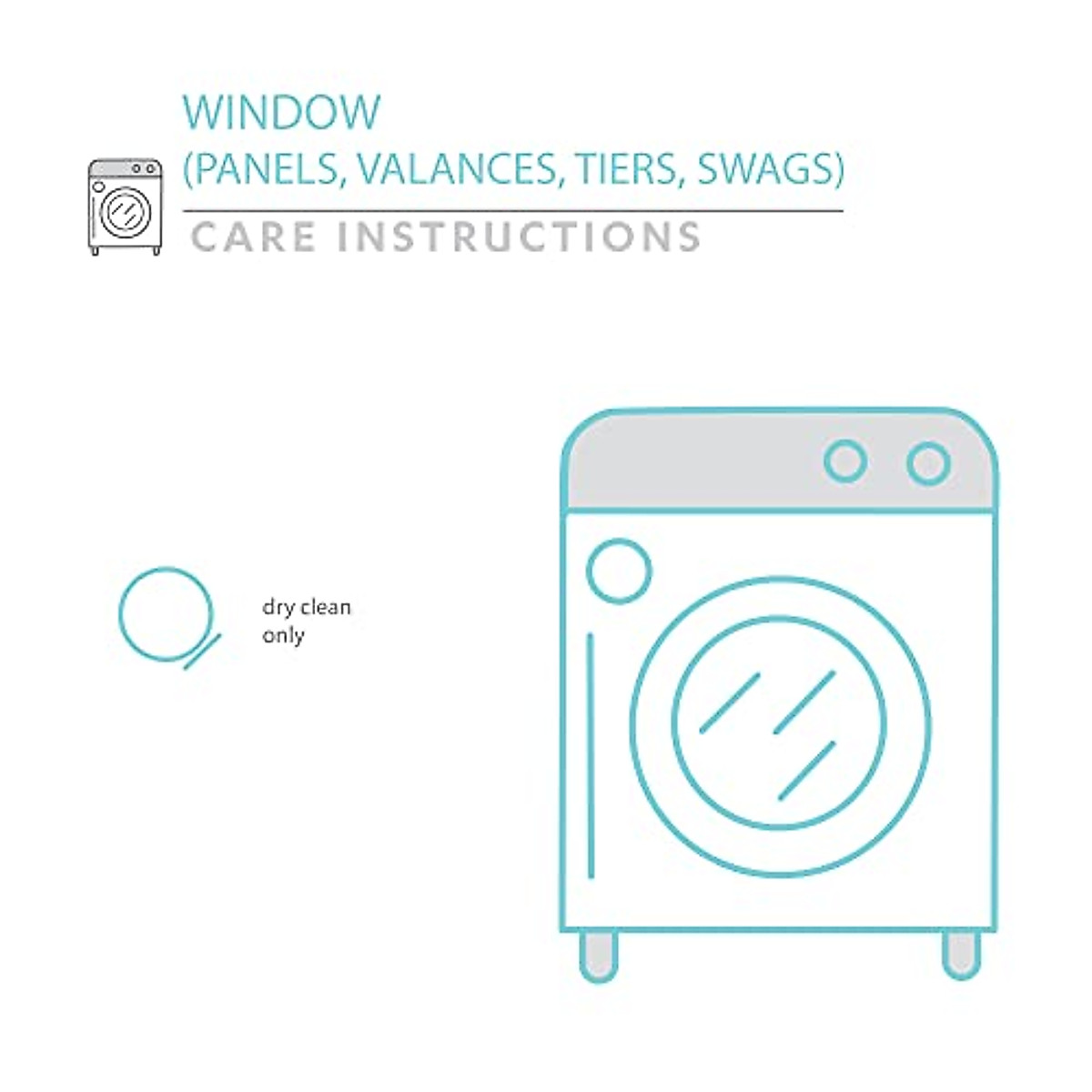 Lush Decor Farmhouse Stripe Yarn Dyed Cotton Window Curtain Panels Yellow/Gray 42X84 Set