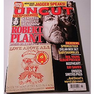 Uncut magazine(UK Publication) Issue 126 November 2007**with CD**(Robert Plant of LED ZEPPELIN on cover)[single issue magazine]***WEAR on COVER, corners and SPINE***