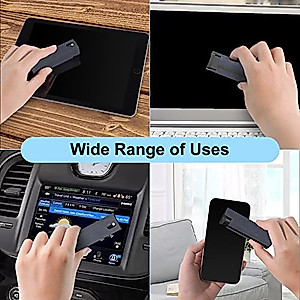 BoYata Screen Cleaner Kit 2PCS, 3-in-1 Touchscreen Mist Cleaner Spray Bottle Tool & Microfiber Cloth, Portable Reusable Fingerprint-Proof Spray Bottle for Phone/Laptop/Tablet/TV/Monitor/Car Screens