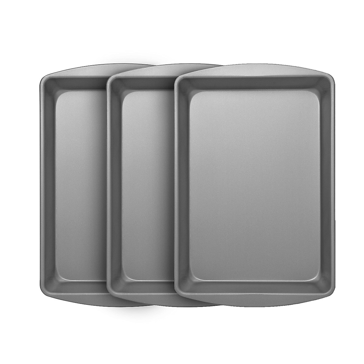 OvenStuff HG318-AZ Nonstick Bakeware 13” x 9” Roasting or Cake Pan, Set of 3