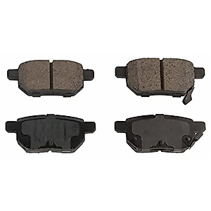 KISIMI Rear Brake Disc Rotors and Pads Kit Fits Prime (Cast Iron)