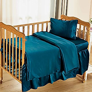 LilySilk 3101-11-30x40 100% Silk Pillowcase for Travel Pillows, 12 x 16, Dark Teal