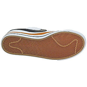 NIKE Women's Low-Top Sneakers, White/Desert Ochre/Team Orange/Black, 5.5